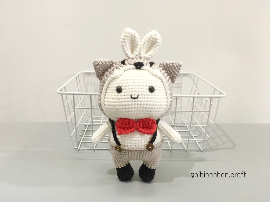 CROCHET PATTERN AMIGURUMI: Loki the Little Woft Bunny Bunny | Etsy