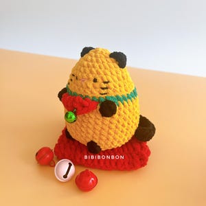 Bundle 2in1 Lucky Cat Amigurumi Crochet Pattern - Japanese Maneki Neko ...
