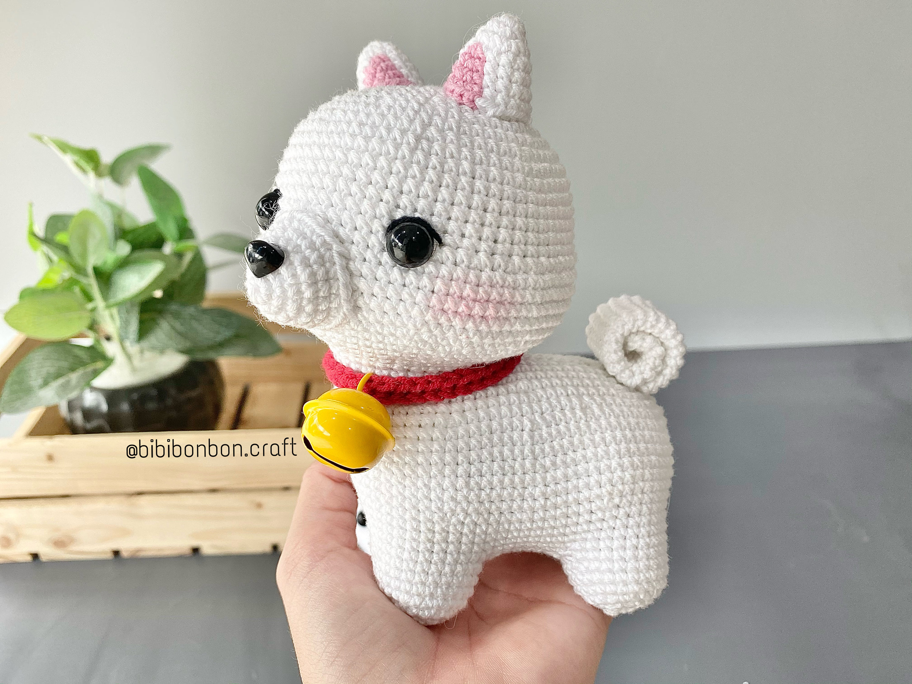Bibibonbon Crochet Pattern Amigurumi: Bibi the Samoyed Dog | Etsy