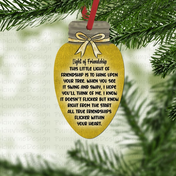 Light of Friendship - Etsy