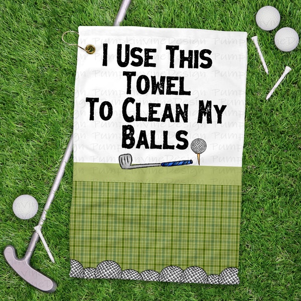 Funny Golf Towel - Etsy