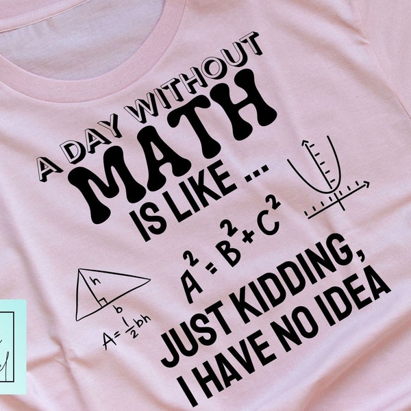Funny Math Shirts - Etsy