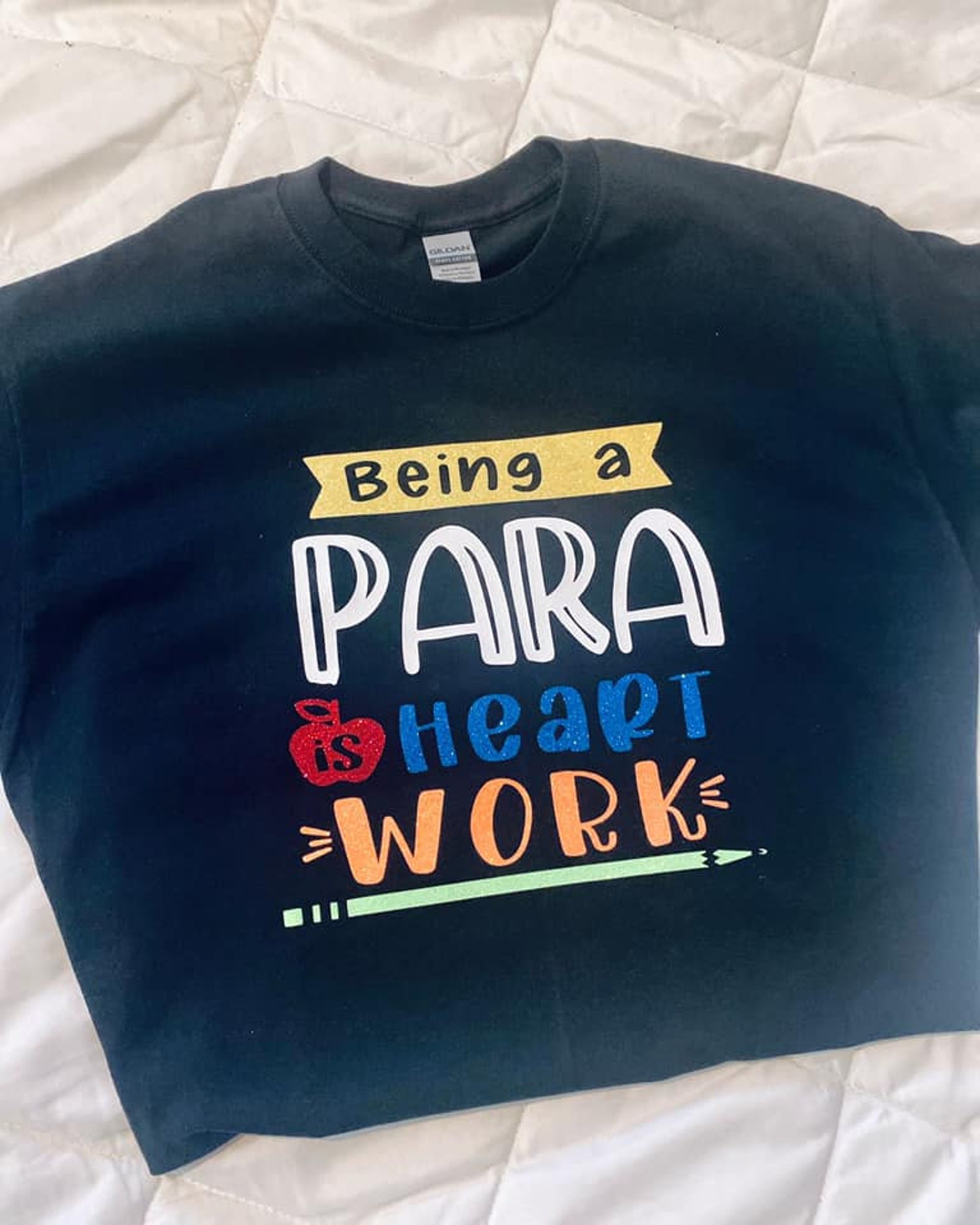 Being a PARA is Heart Work Paraprofessional Appreciation | Etsy