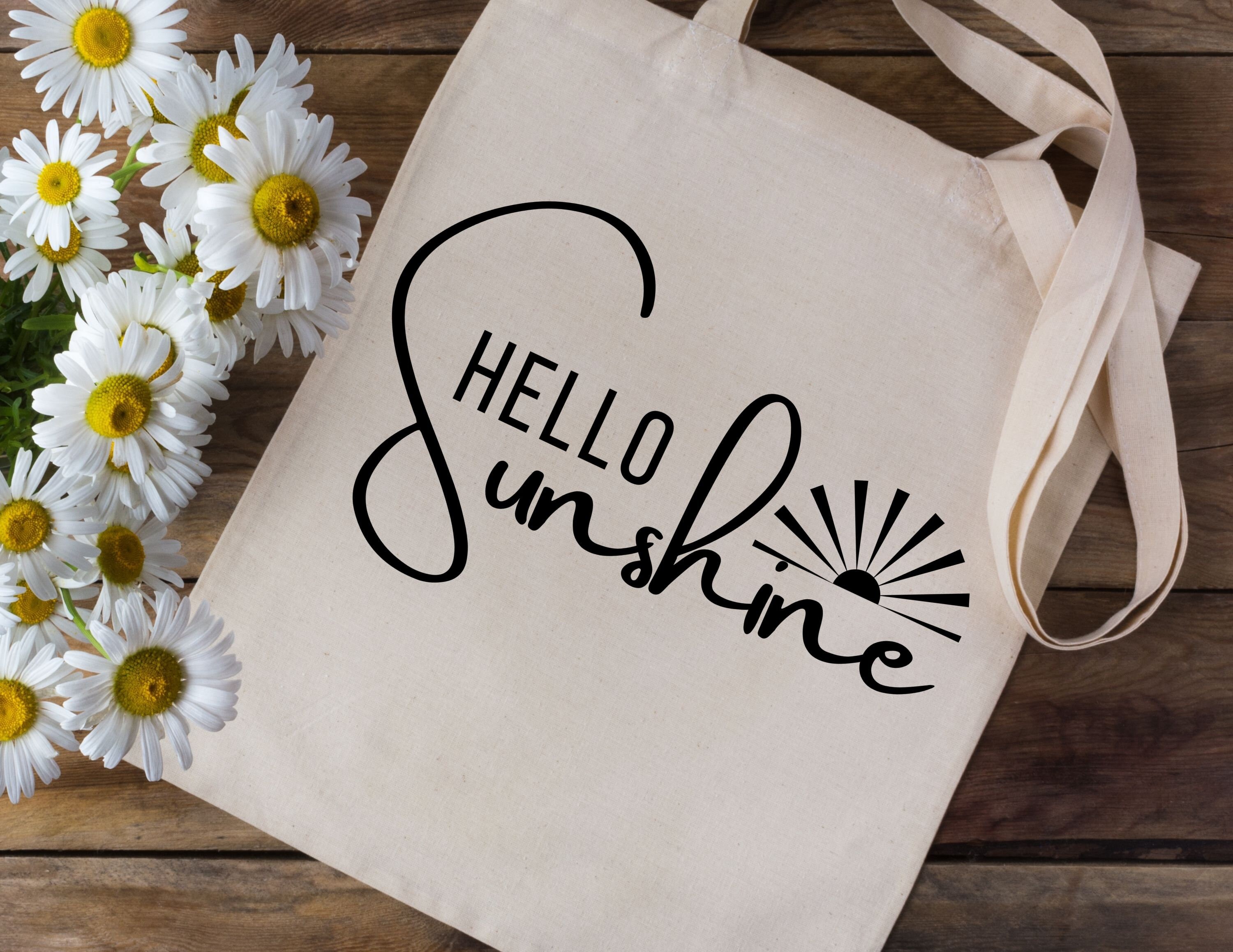 Hello Sunshine Design File Sun Rays Svg SVG PNG DXG Files in - Etsy