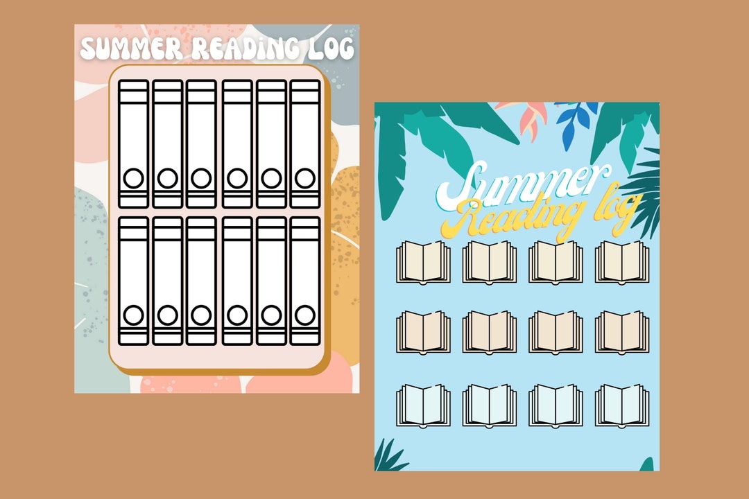 Summer Reading Log - Kids Reading Log - Printable Summer Reading ...
