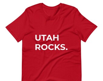 Utah Rocks Shirt - Etsy
