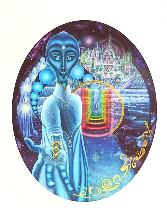 PAPER PRINT the City of Light 30x40cm Smooth | Etsy