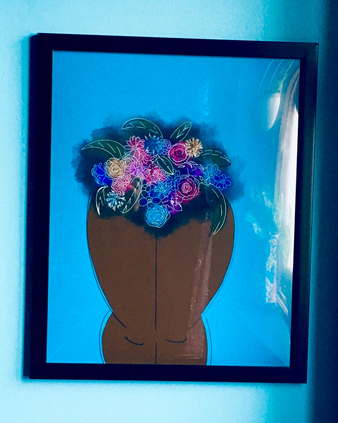 Surreal Body to Flower Art-instant DOWNLOAD - Etsy