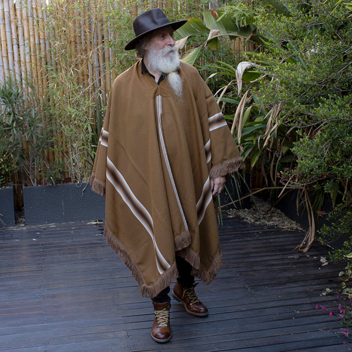 Poncho artesanal argentino. Poncho unisex diseño poncho | Etsy