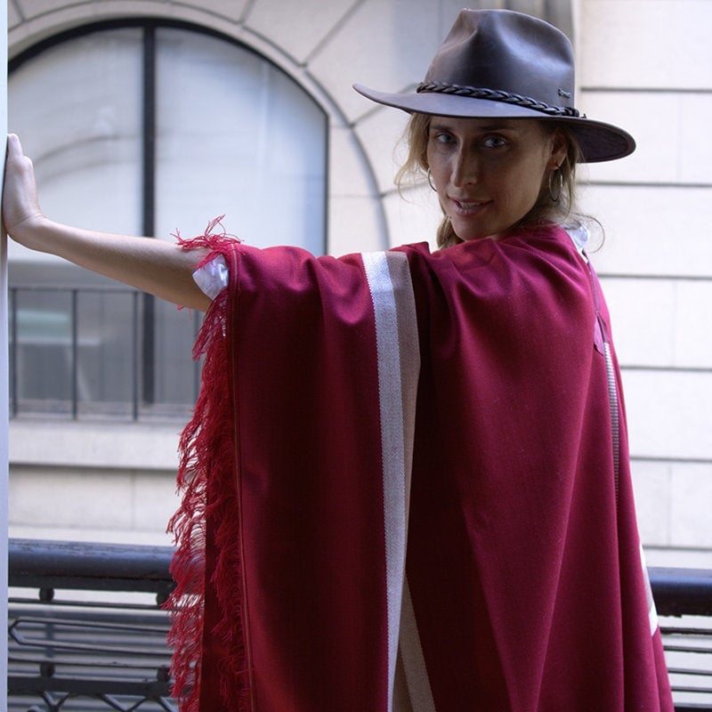 Cowboy Poncho - Etsy