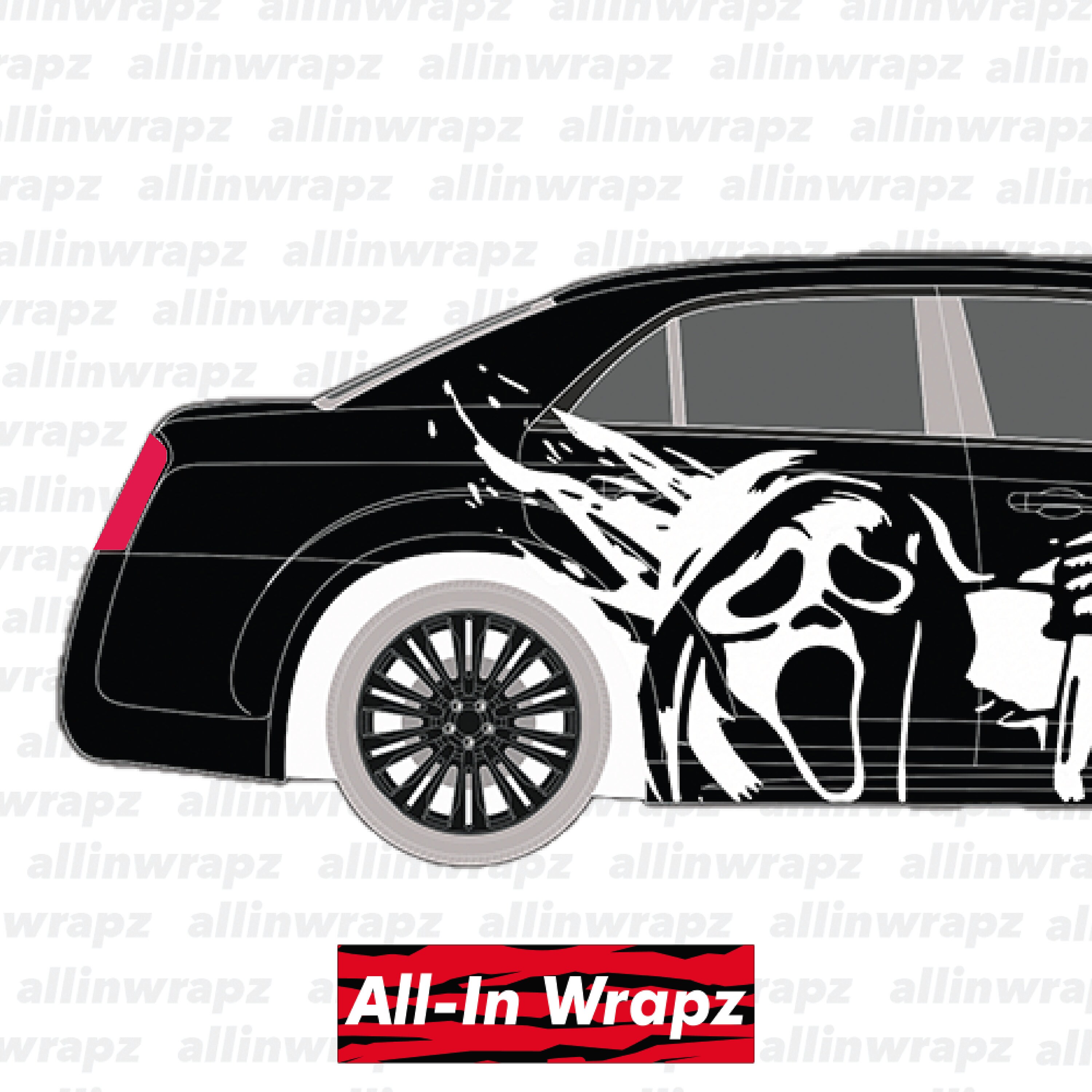 The Scream Movie Inspired Car Livery - Embrace the Horror - Etsy