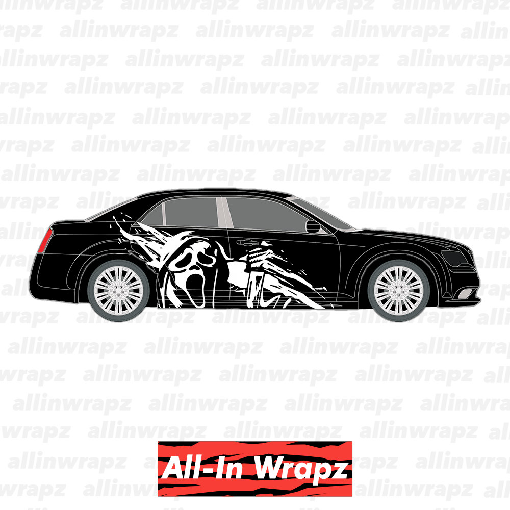 The Scream Movie Inspired Car Livery - Embrace the Horror - Etsy