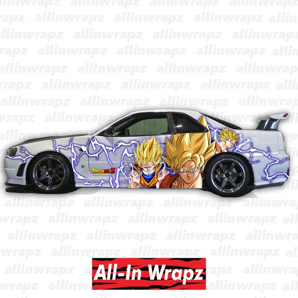 Anime Car Decal Large - Etsy
