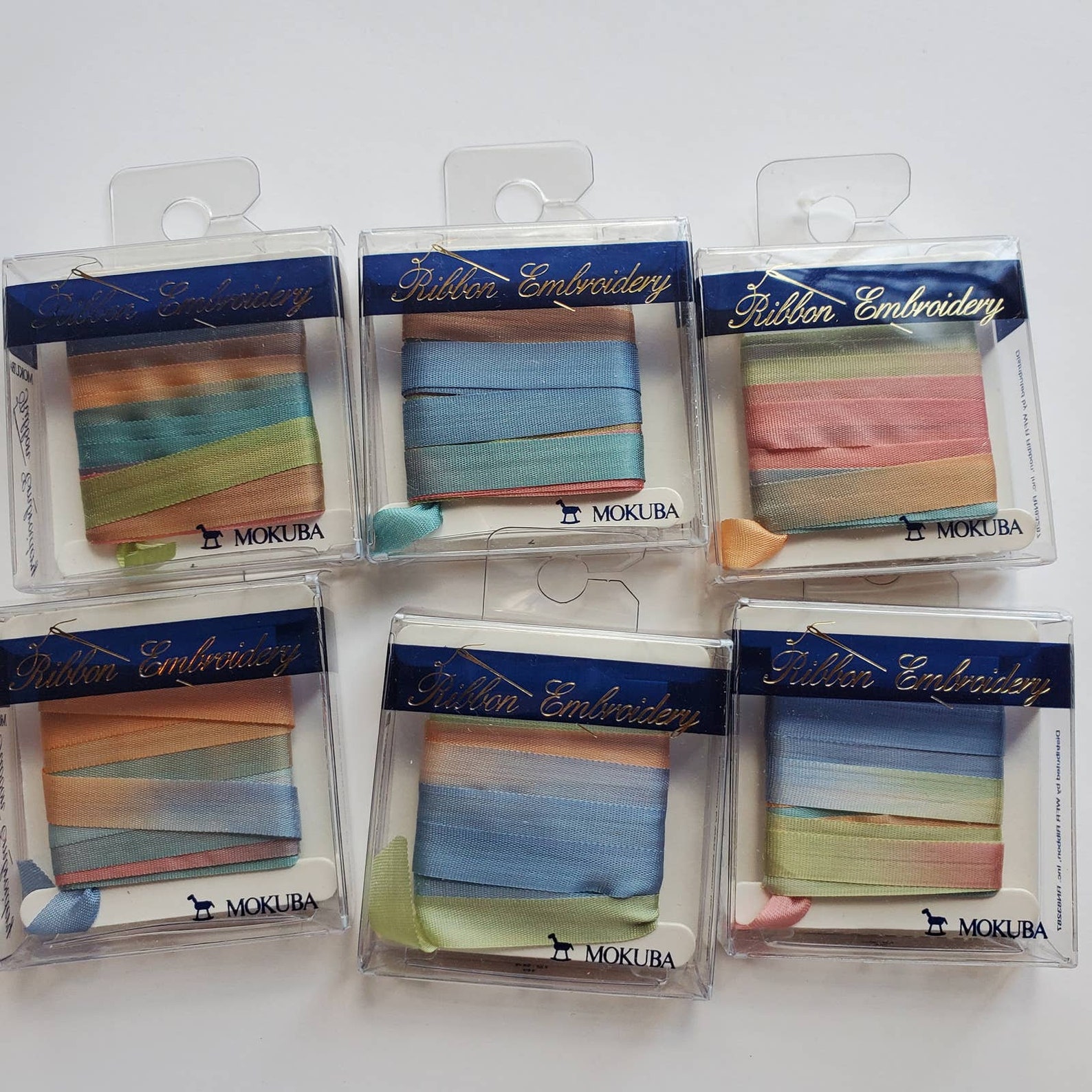 Mokuba Vintage Embroidery Ribbon 7mm Color 006 - Etsy