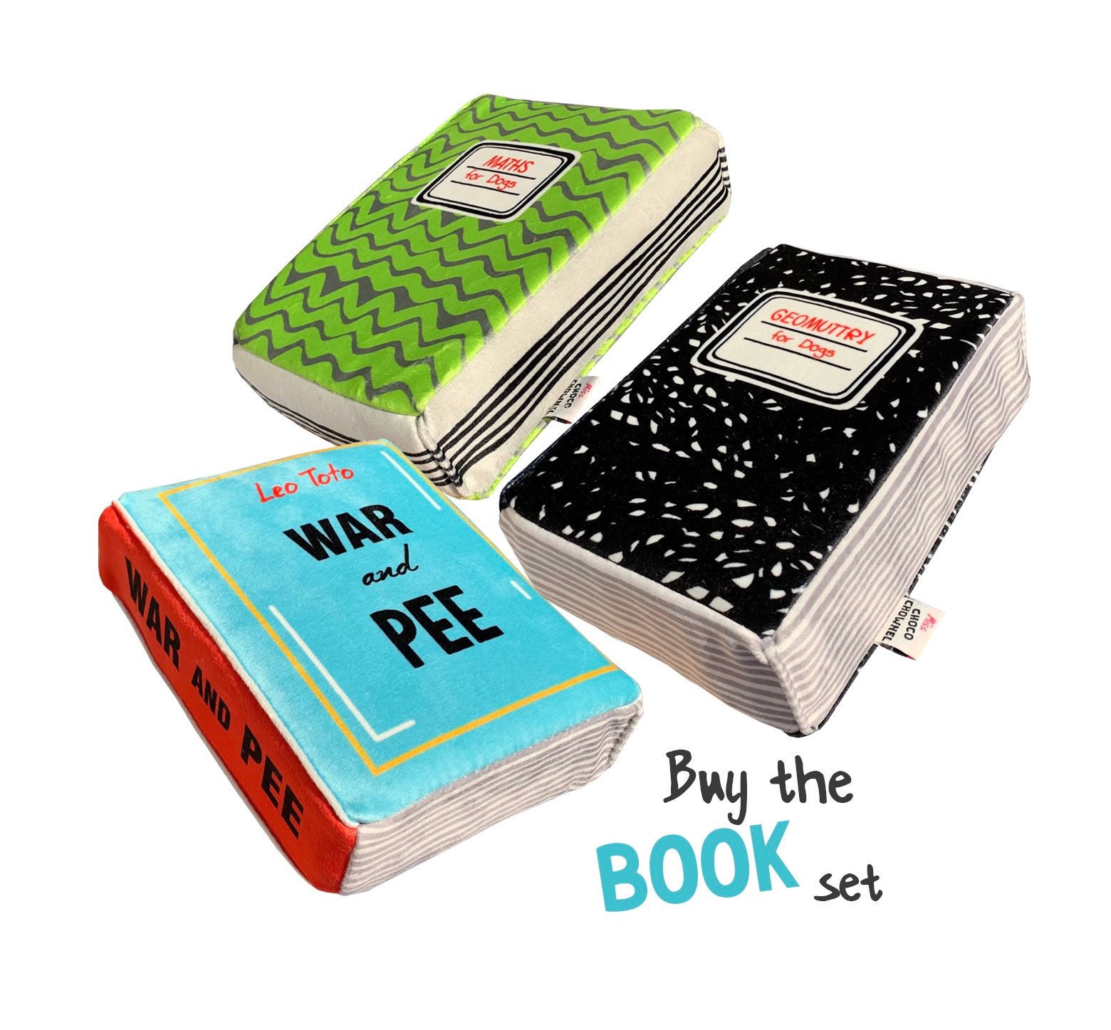 Buy the BOOK Dog Toy Set Funny Dog Toy Parody Dog Toy - Etsy