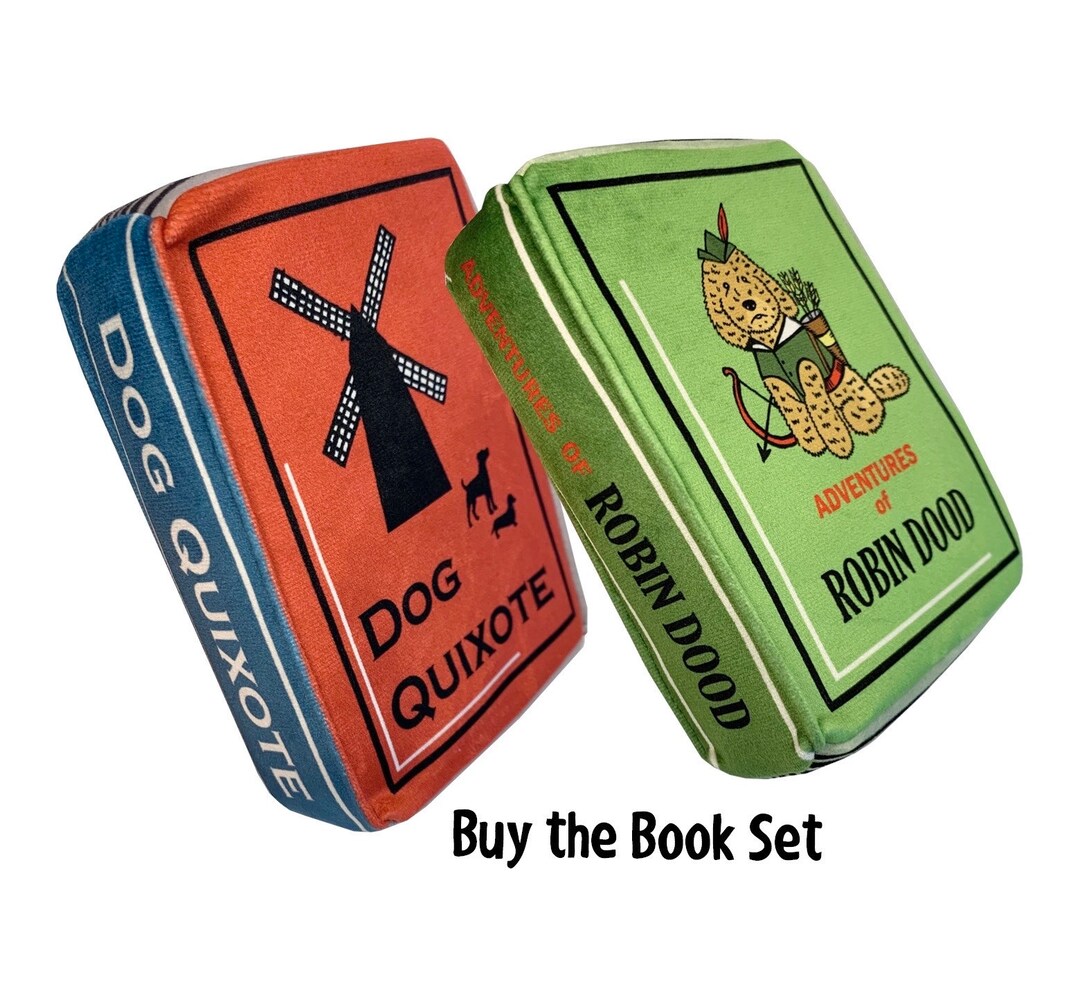 Buy the Classic Book Set, Funny Book Toy, Parody Dog Toy, Book Dog Toy ...