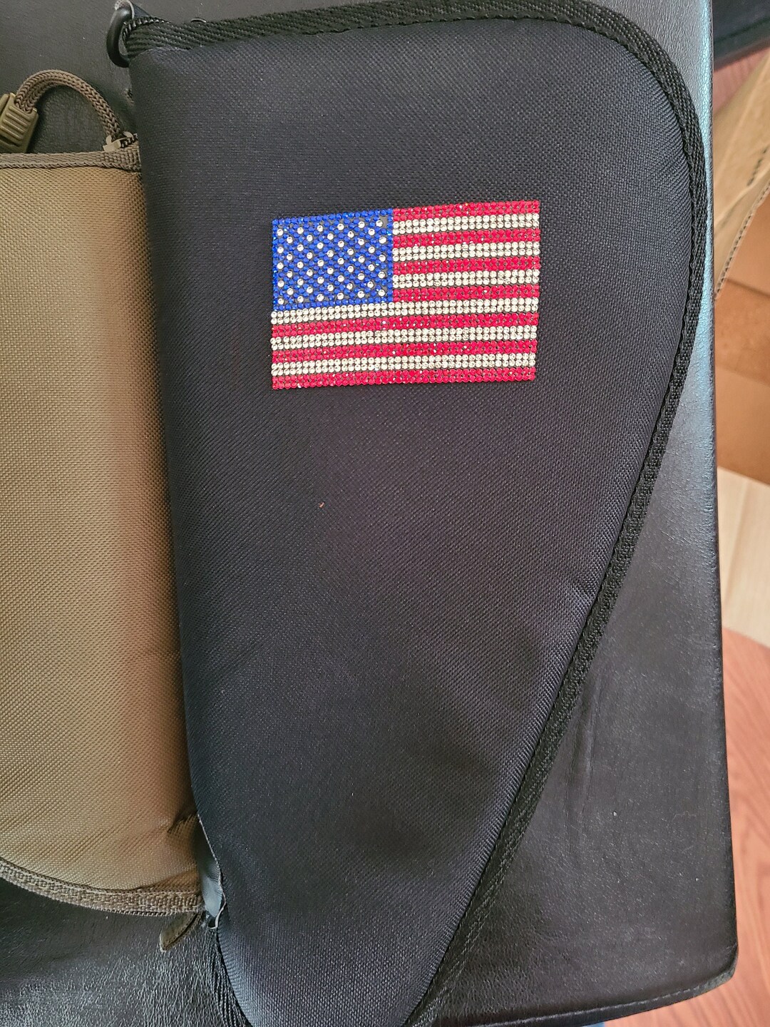 Gun Carrying Case With Bling Flag - Etsy