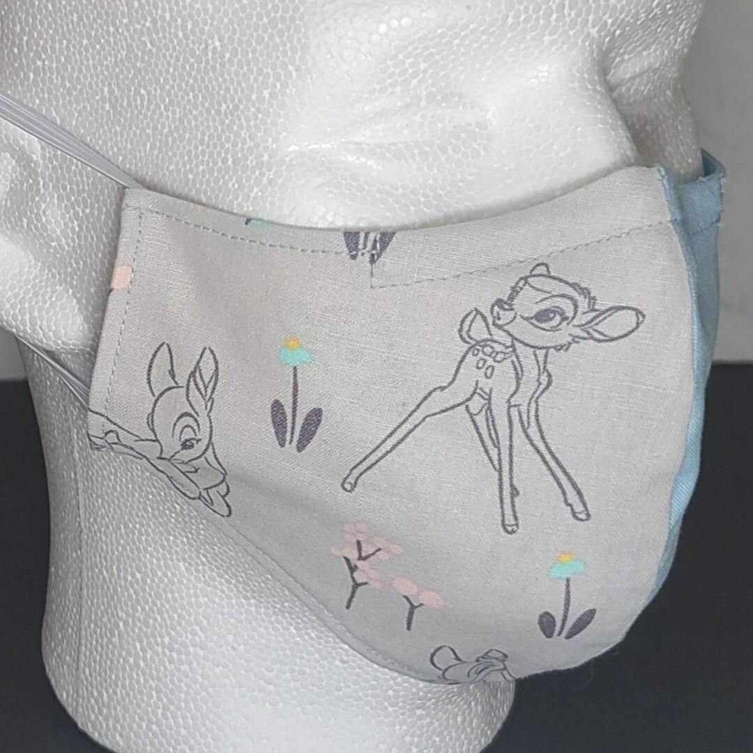 Adult Bambi Inspired Face Mask With Nose Wire and Adjustable - Etsy