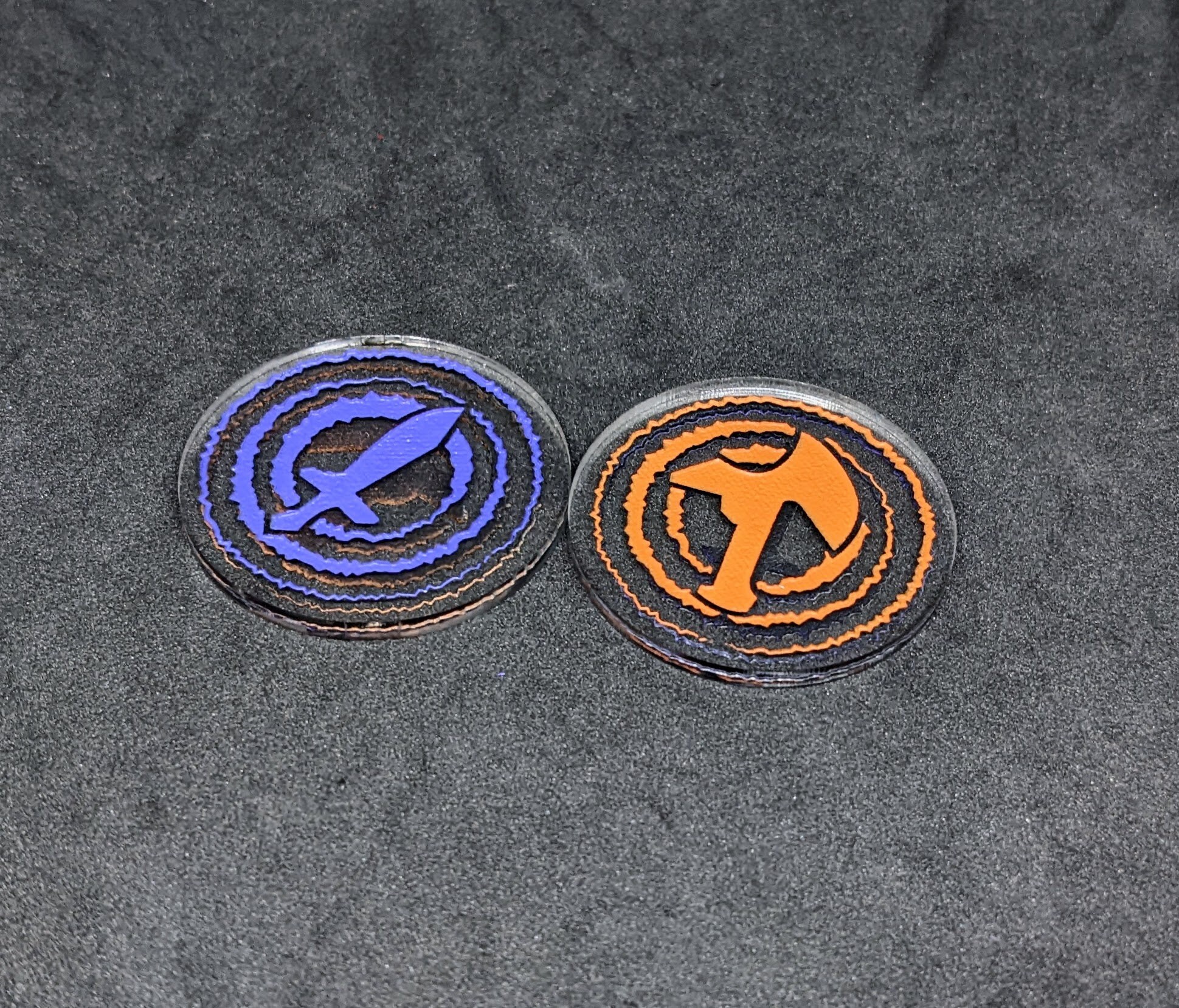 Super Fantasy Brawl Acrylic Tokens - Etsy