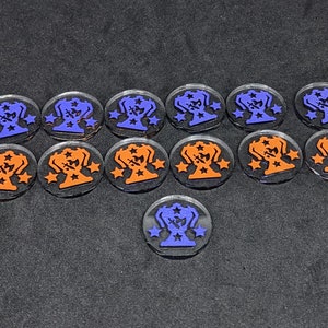 Super Fantasy Brawl Acrylic Tokens - Etsy