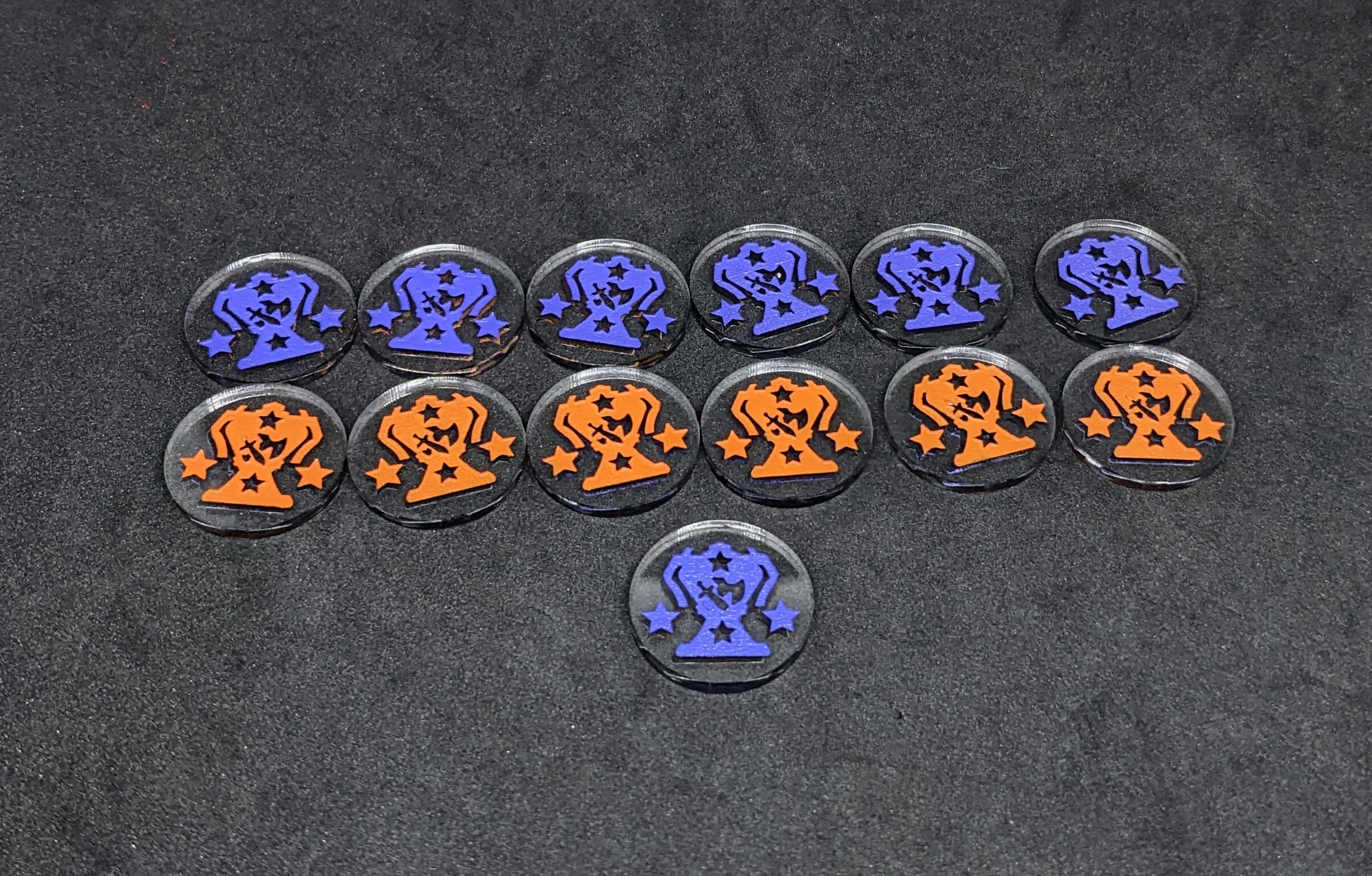 Super Fantasy Brawl Acrylic Tokens - Etsy