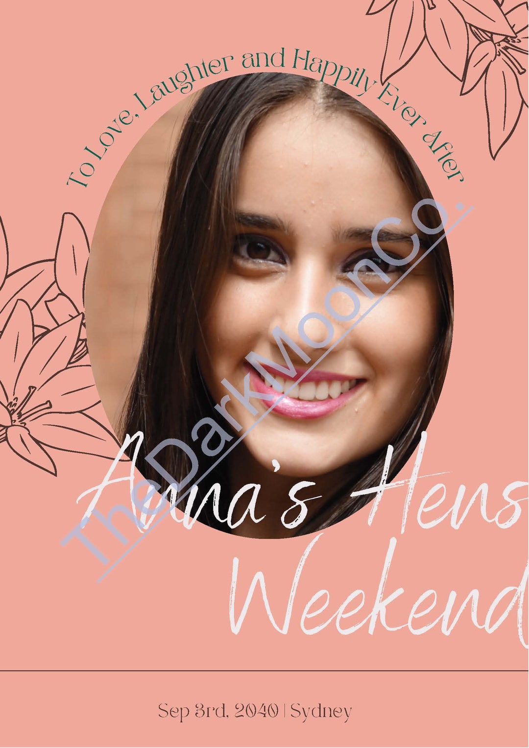 Hens Weekend Information Booklet - Etsy
