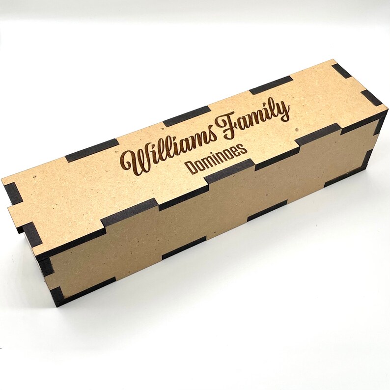 Personalized Domino Set With Box Engraved Gift Idea Double 12 - Etsy