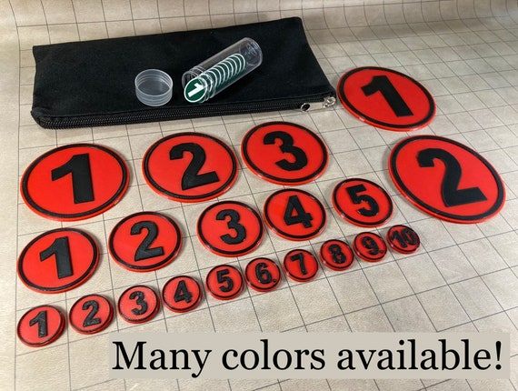 Numbered Monster Tokens Small to Gargantuan Size Creatures - Etsy