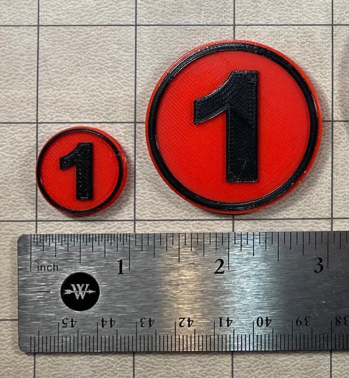 Numbered Monster Tokens - Small/medium and Large Size Creatures ...