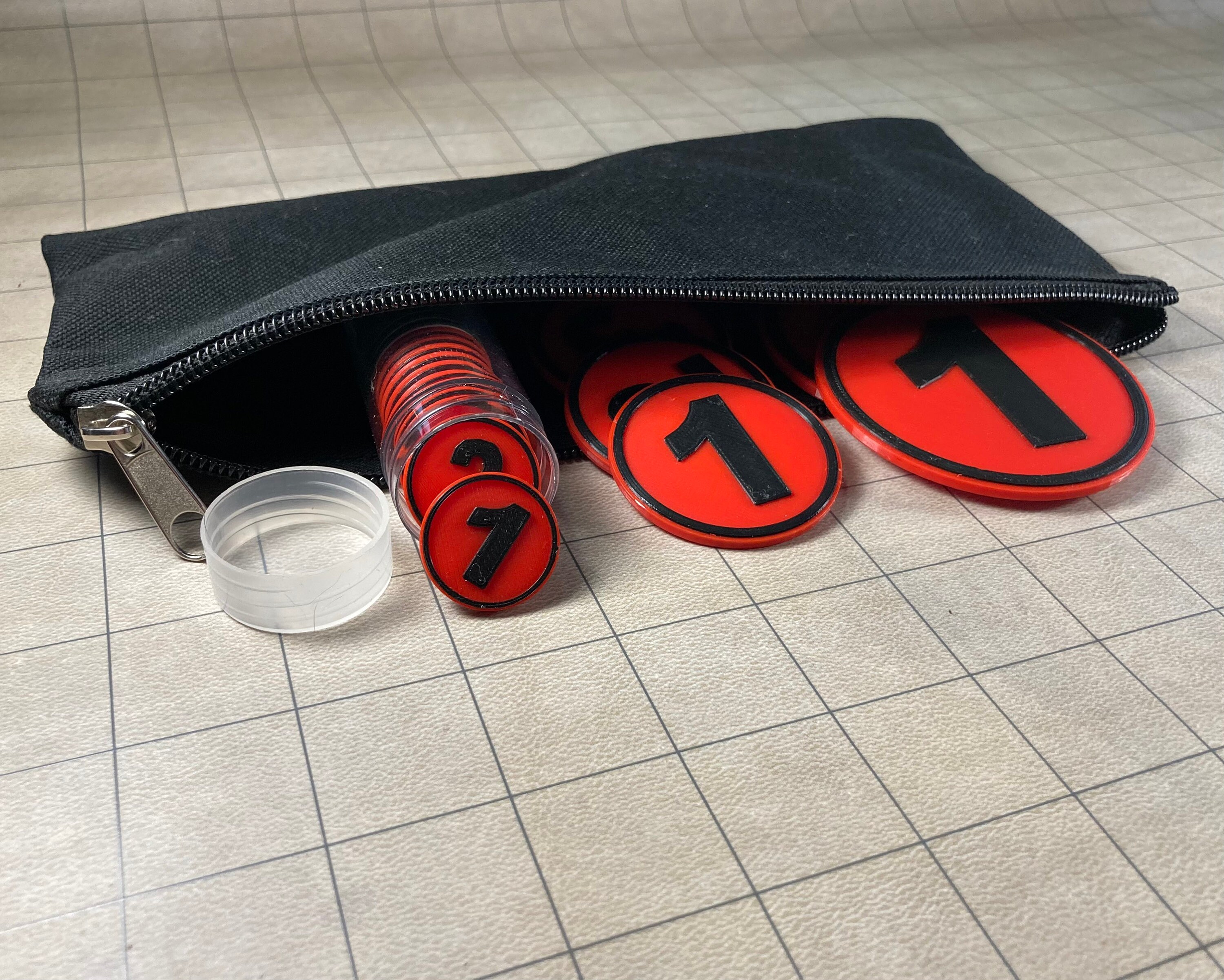 Numbered Monster Tokens - Small/medium, Large, and Huge Size Creatures ...