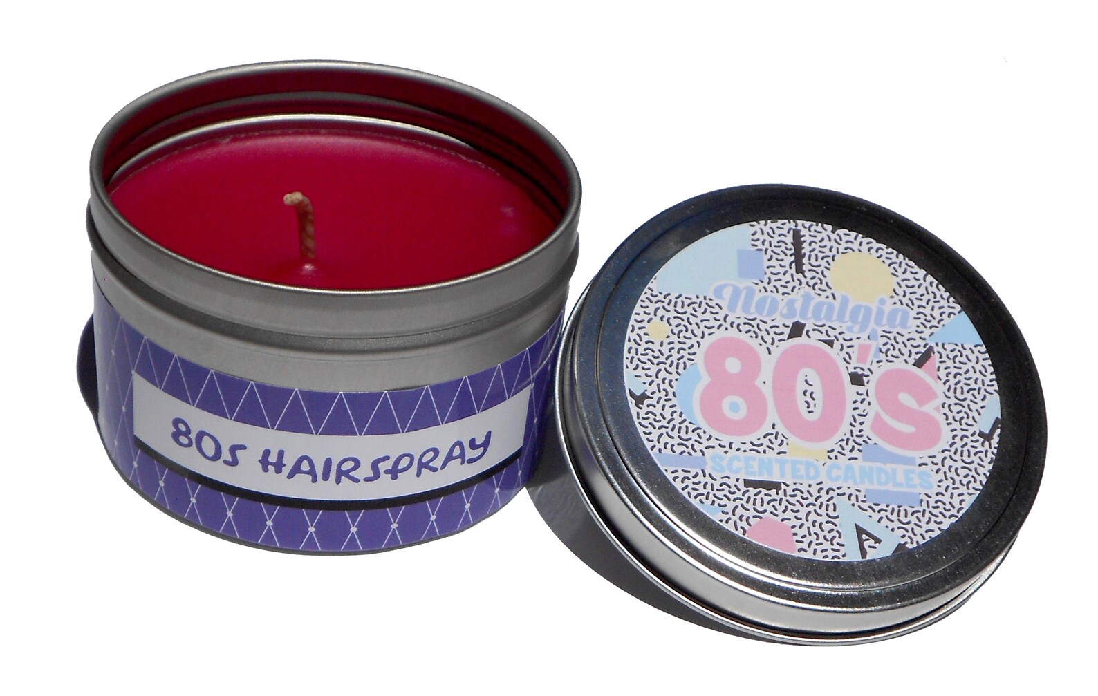 Nostalgic 1980s Aqua Net Hairspray Scented Candle. Cool Candle. Unique ...