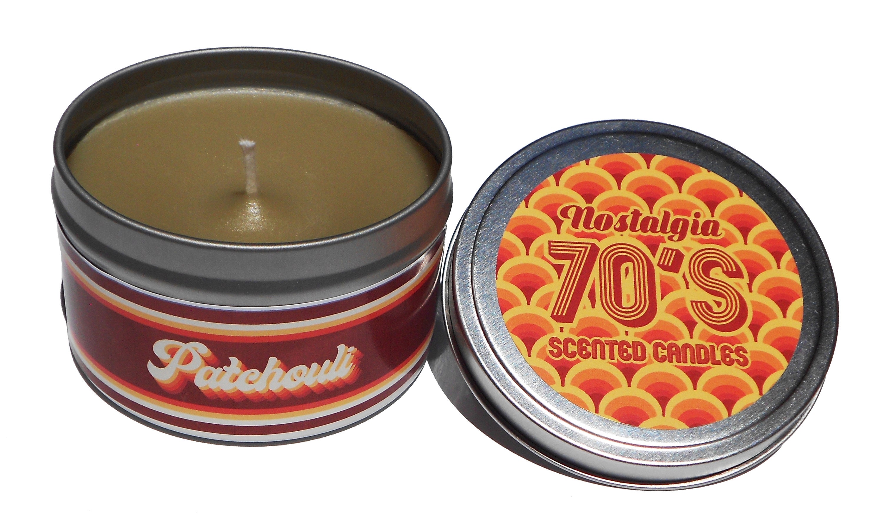 Nostalgic 1970s Patchouli Scented Candle. Cool Candle. Unique Gift. - Etsy