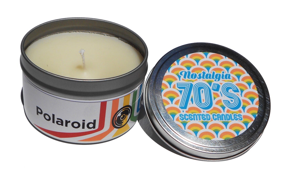 Nostalgic 1970s Polaroid Film Scented Candle. Cool Candle. Unique Gift ...