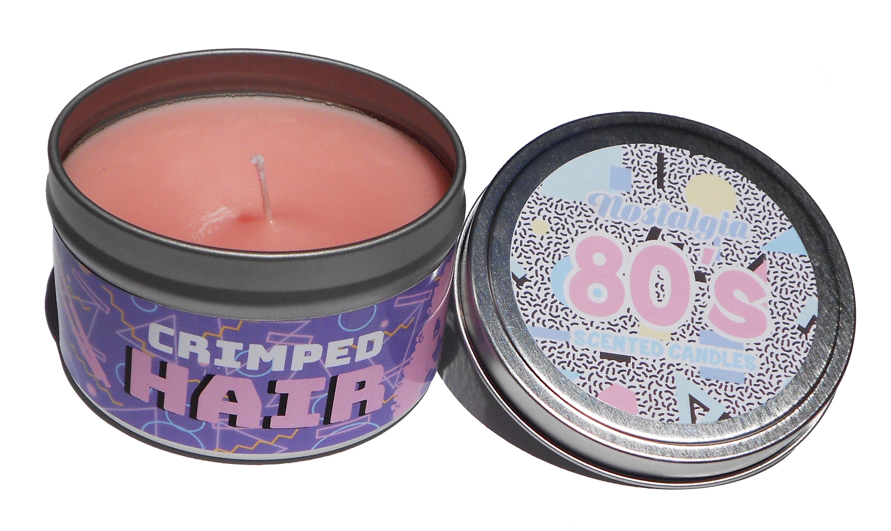 Nostalgic 1980s Crimped Hair Scented Candle. Cool Candle. Unique Gift ...