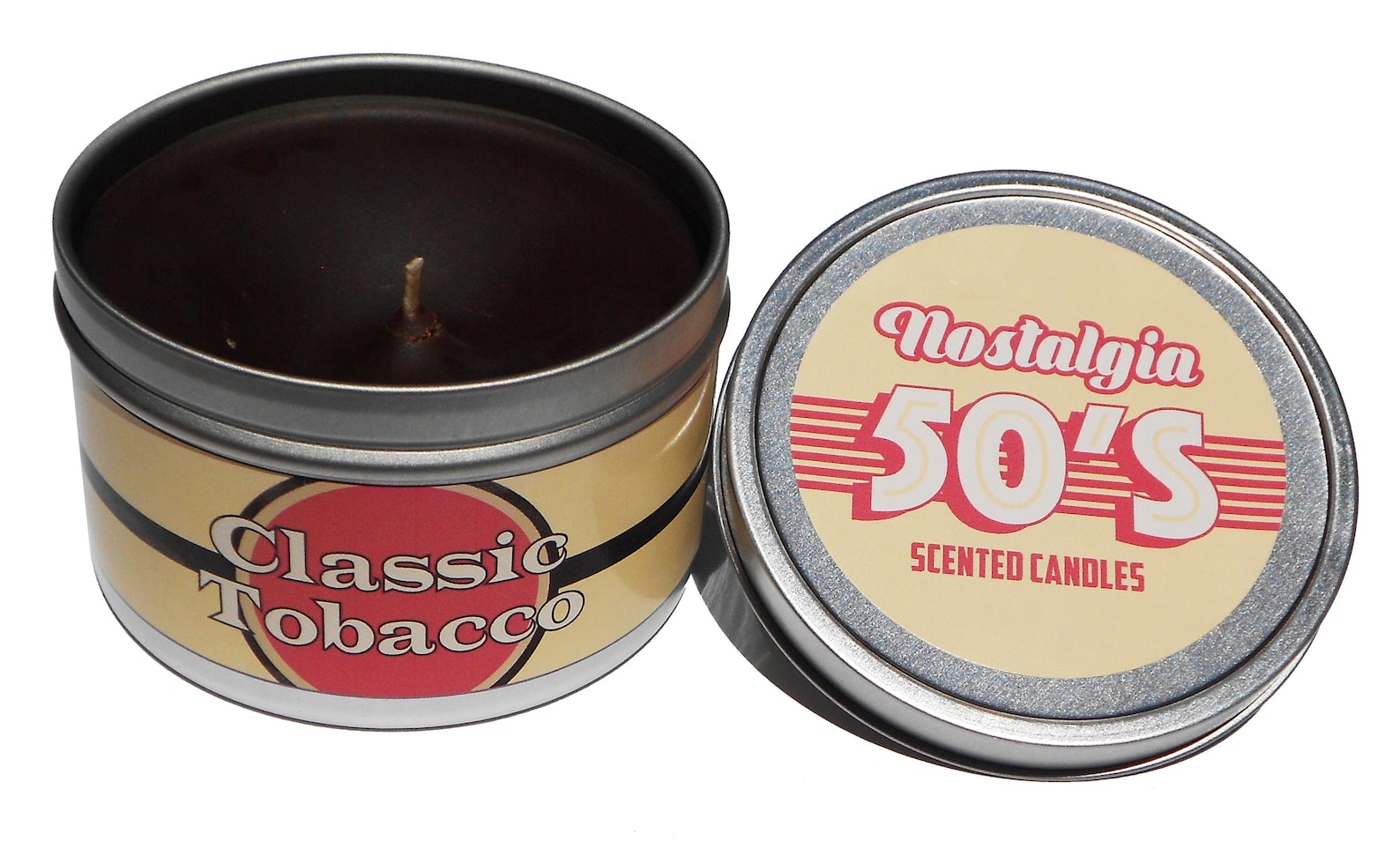 Nostalgic 1950s Classic Tobacco Scented Candle. Cool Candle. Unique ...