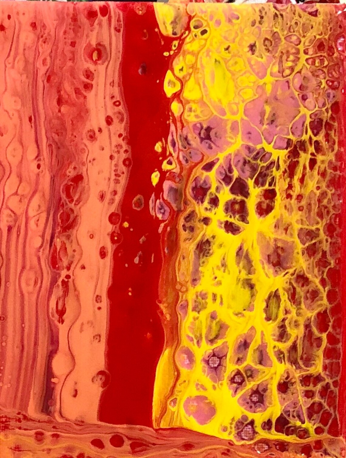 Criss Cross (acrylic Painting) - Etsy