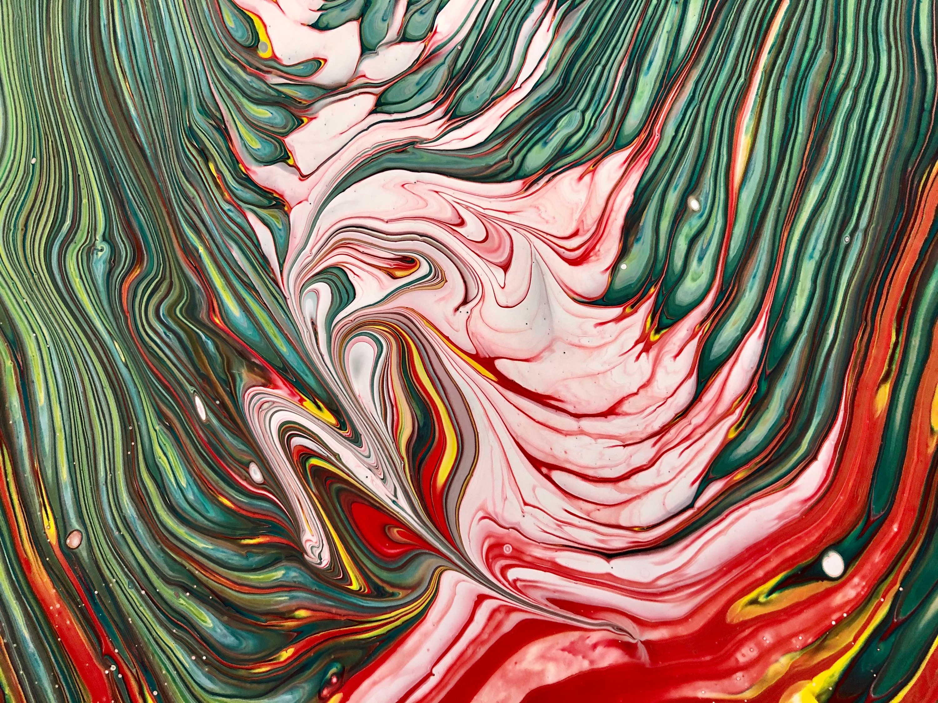 The Phoenix acrylic Painting - Etsy UK