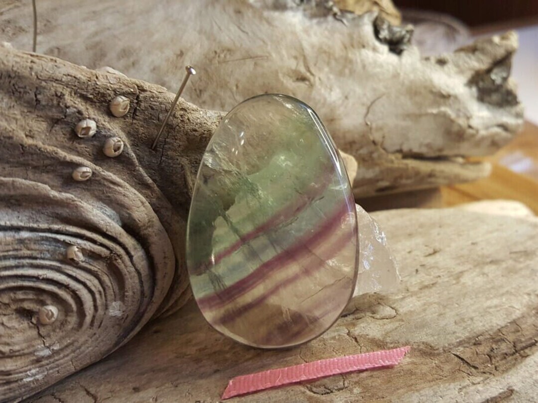 Fluorite Relaxation Lens Third Eye Awakening Chakra Stone for Insight ...