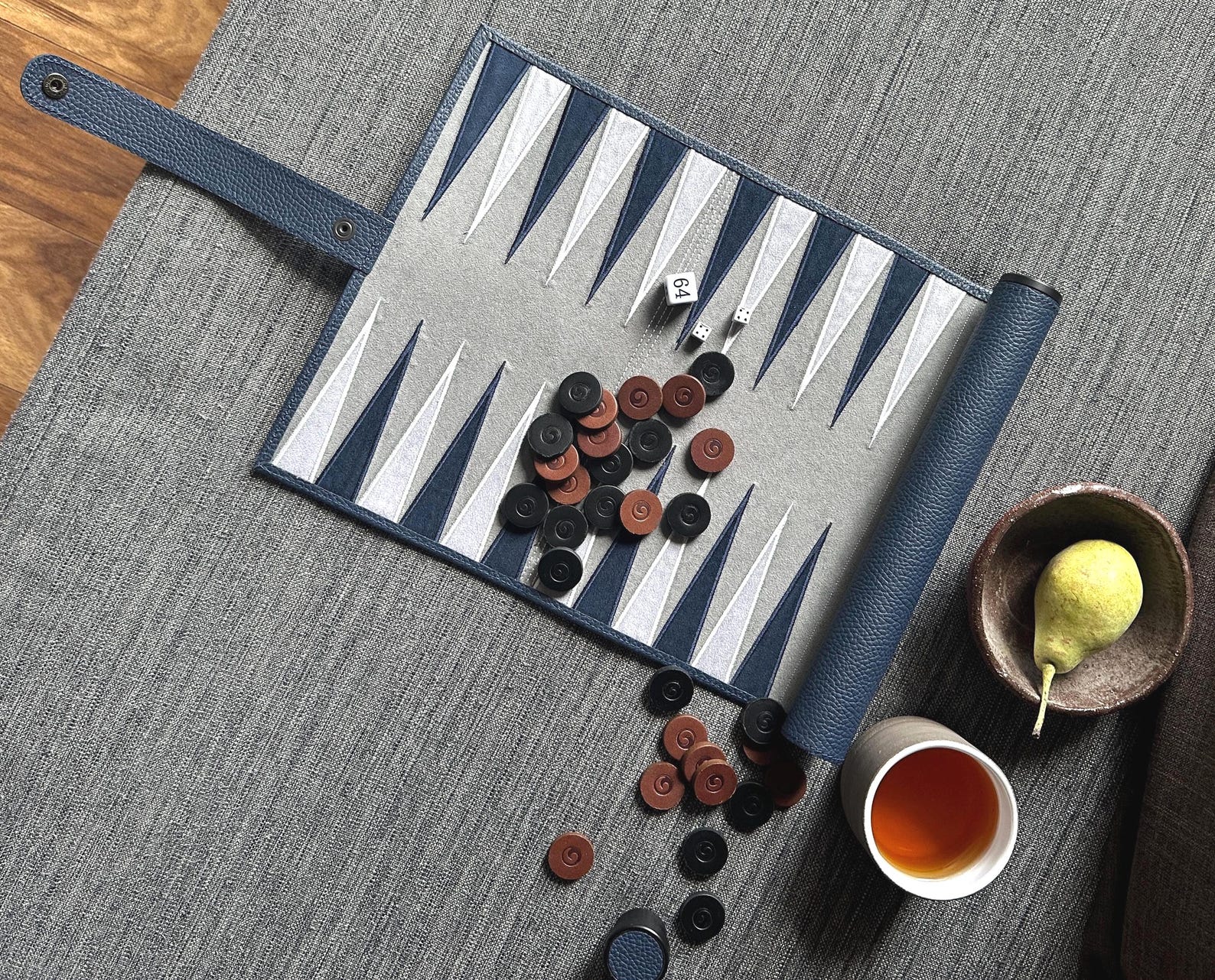 Personalized Leather Backgammon Roll, Colorful Backgammon / Leather ...