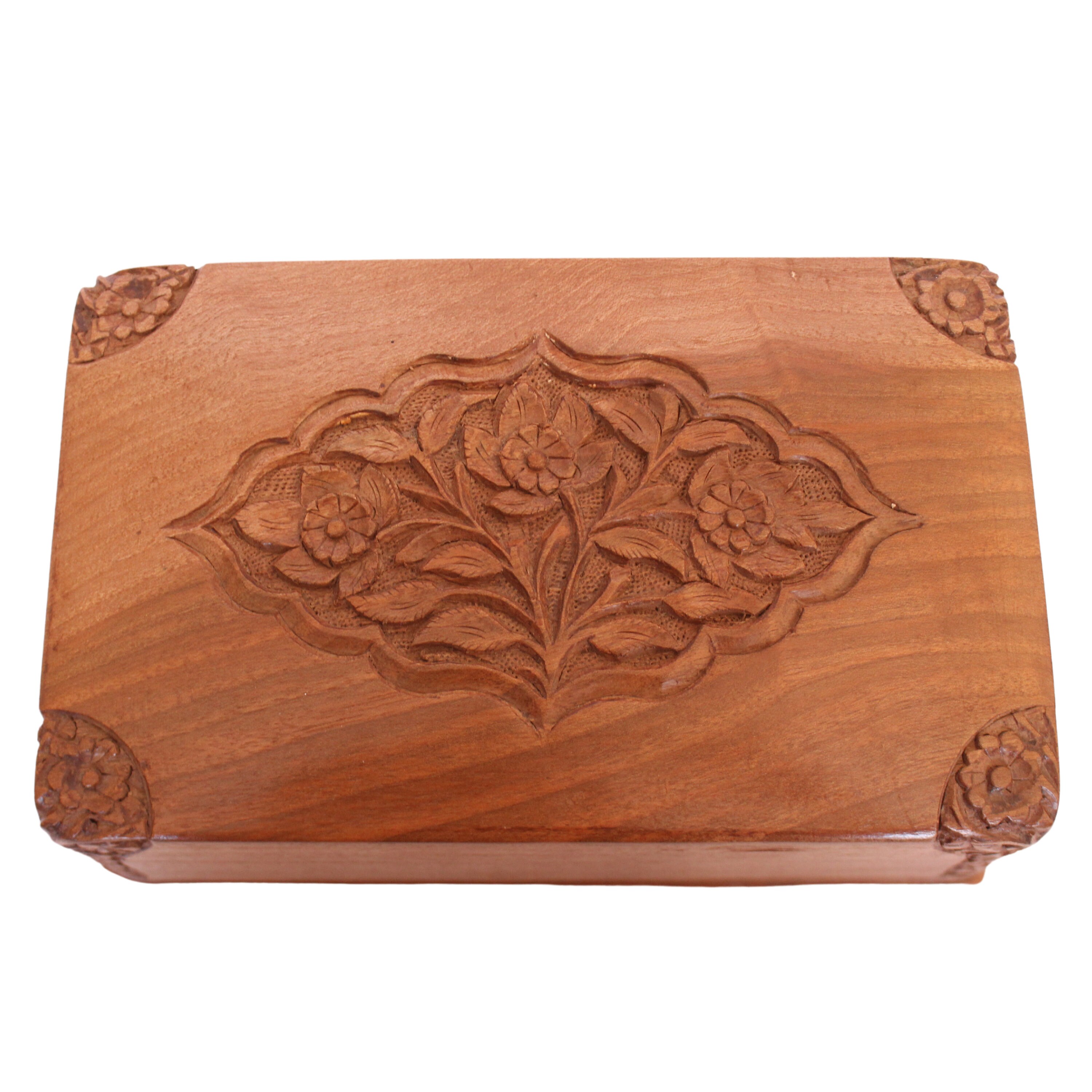 Wooden Jewellery Box, Handmade Jewellery Box, Made From Walnut Wood. - Etsy
