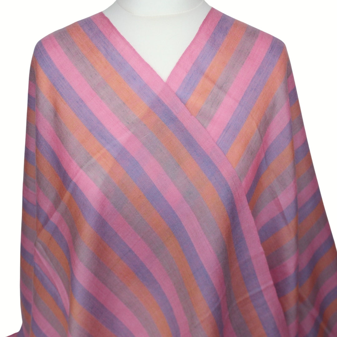 Chal Pashmina Rosa, Bufanda Cachemira Pura, Chal Pashmina Pura 40x80 ...