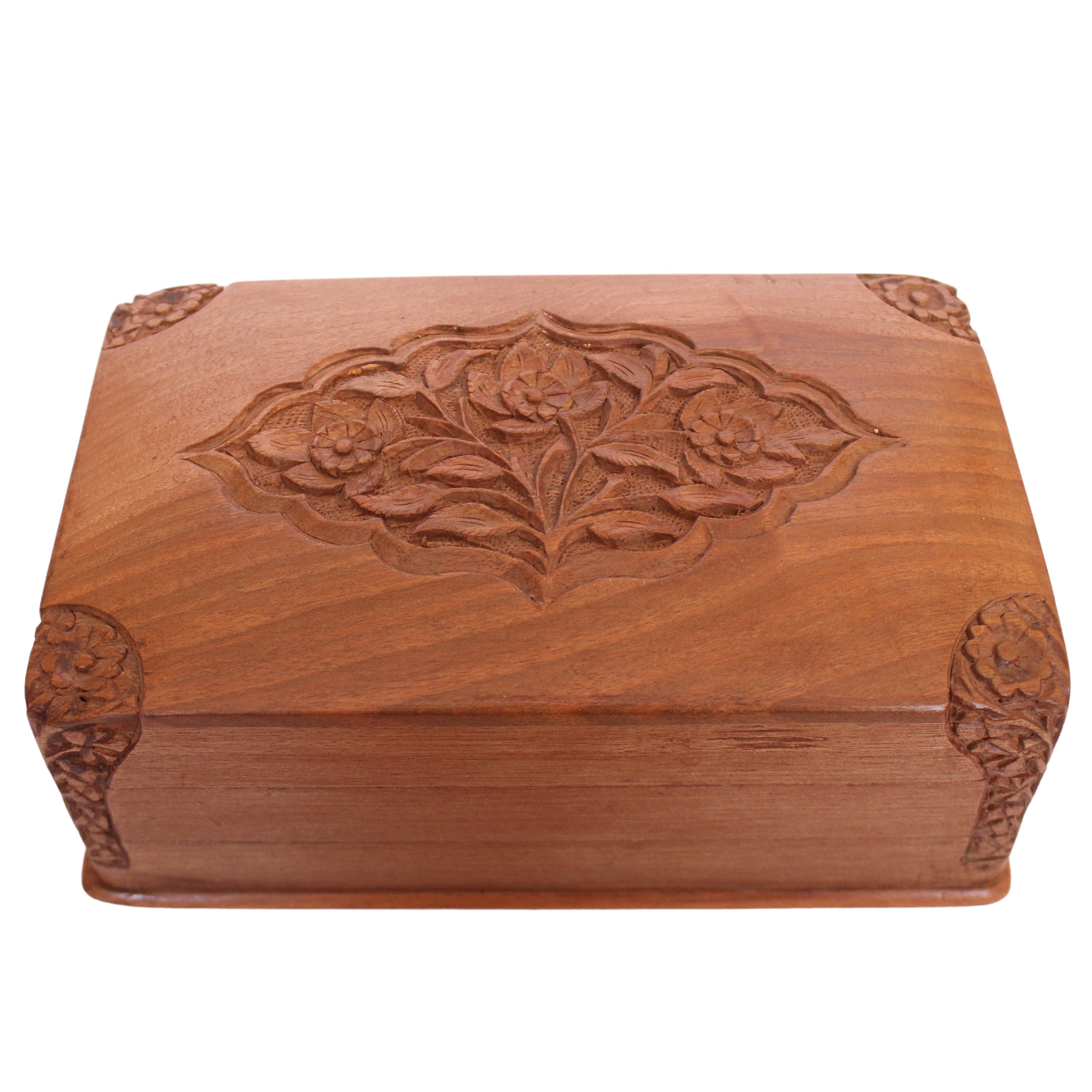 Wooden Jewellery Box, Handmade Jewellery Box, Made From Walnut Wood. - Etsy