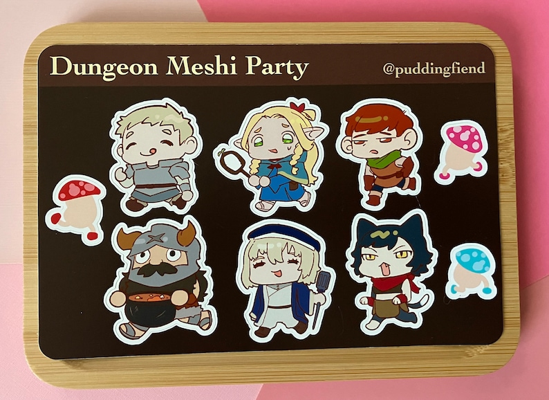 Dungeon Meshi Sticker Sheet - Etsy