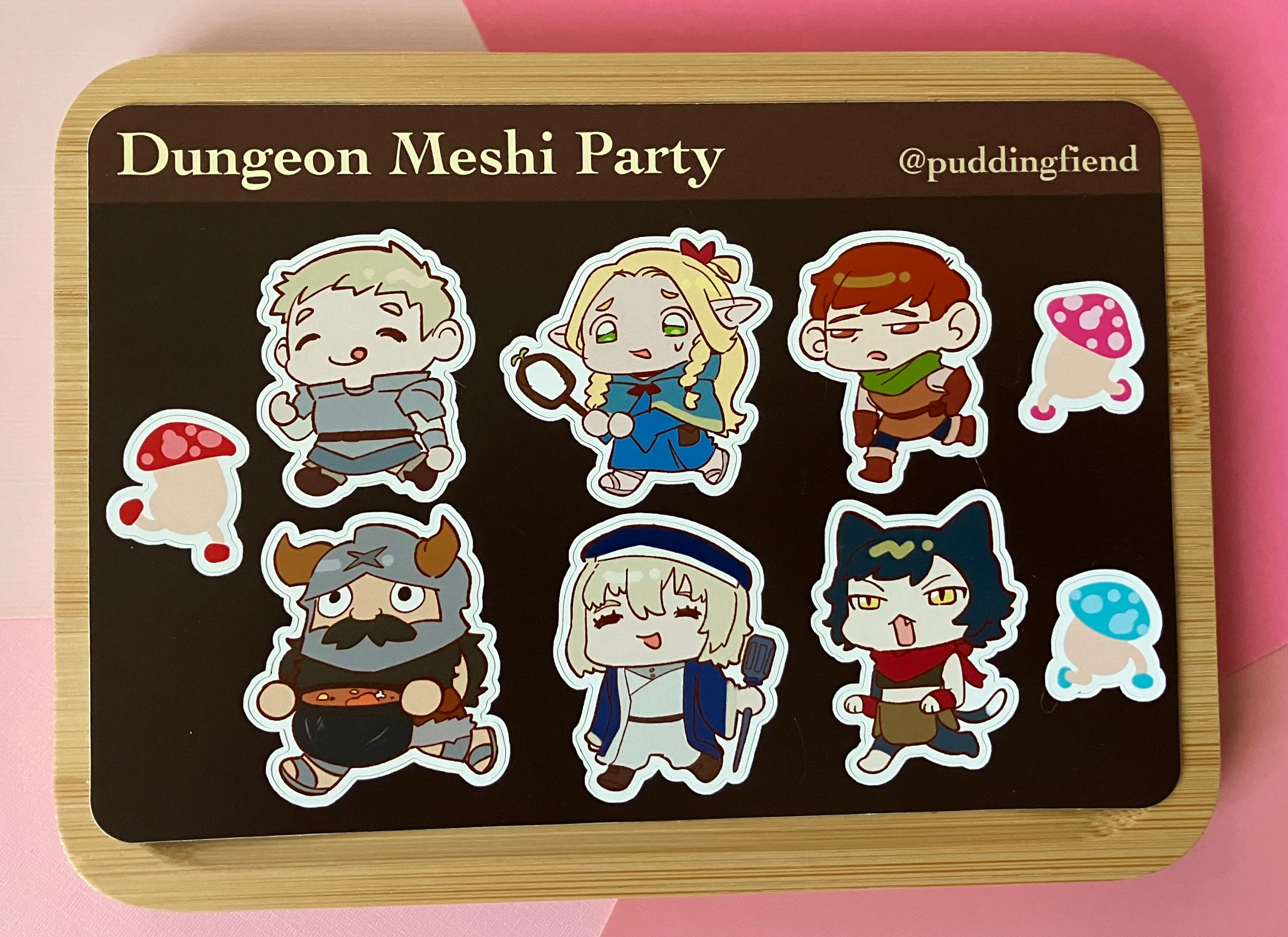 Dungeon Meshi Sticker Sheet - Etsy