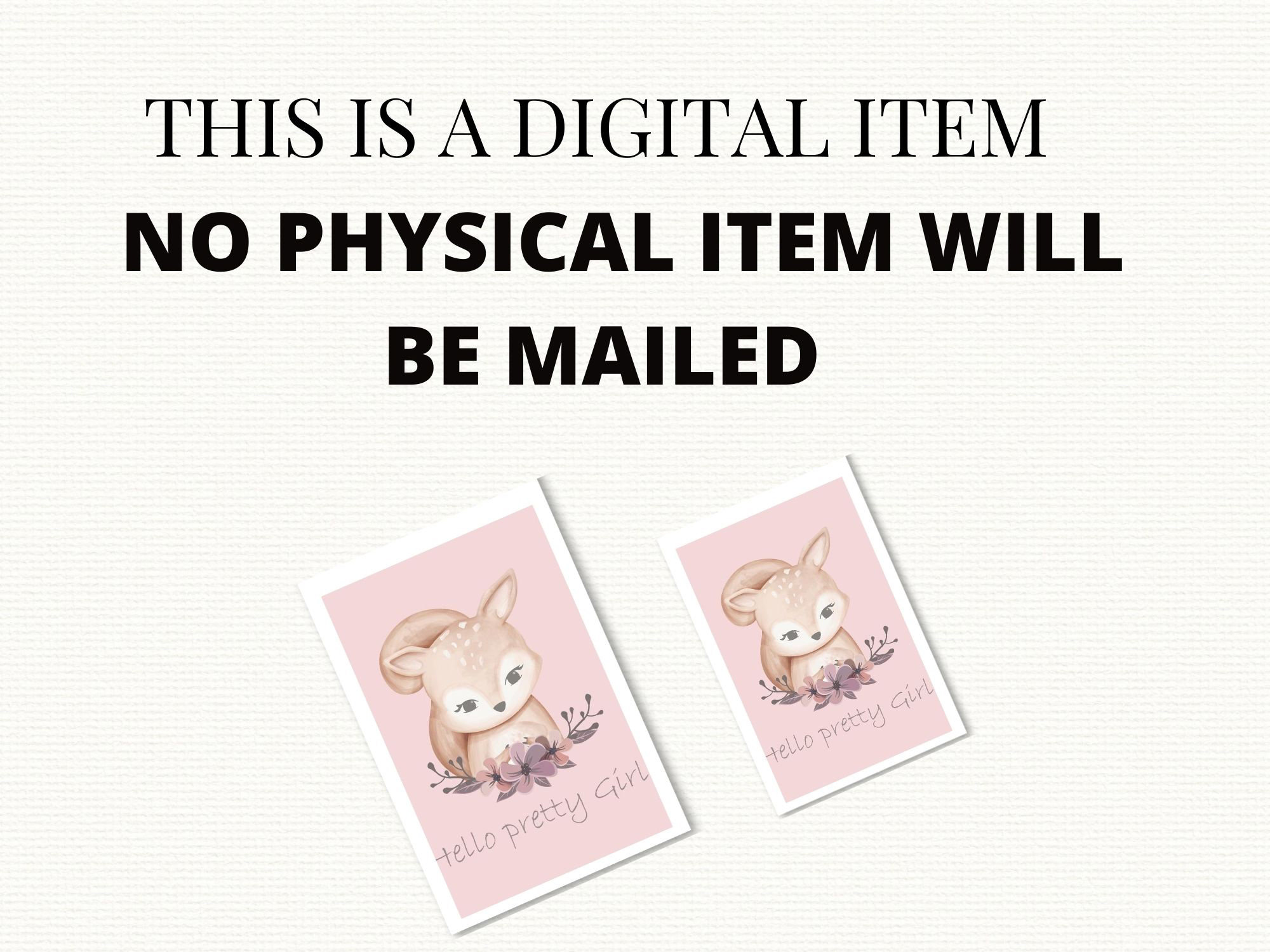 Hello Pretty Girl jungle Theme Nursery Wall Art safari Fox - Etsy