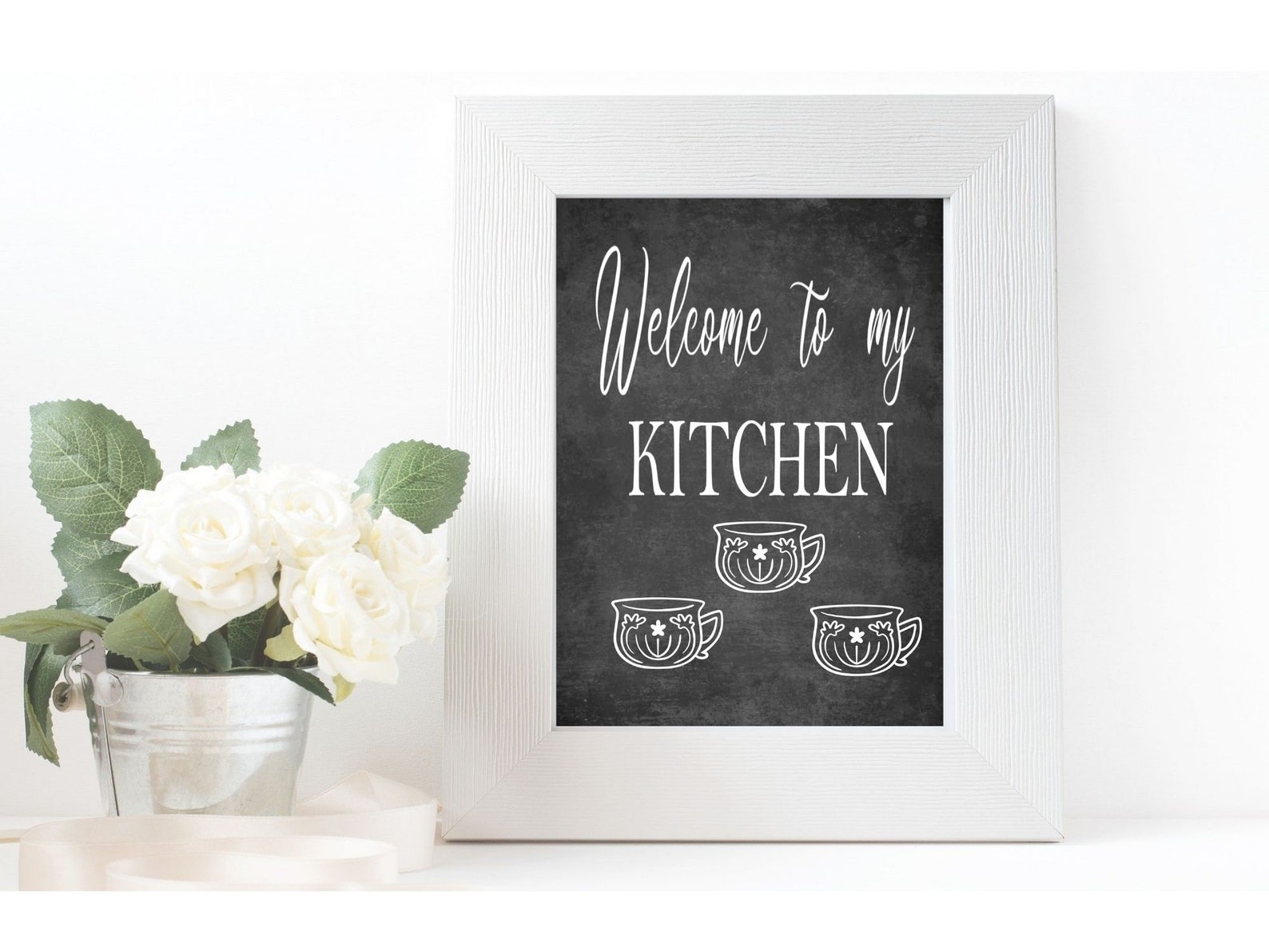 Welcome to My Kitchen Wall Art Cooking Art Printprintable - Etsy