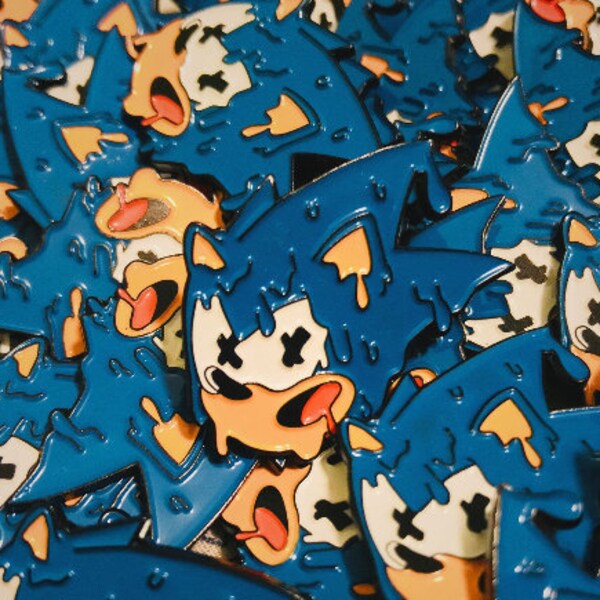 Sonic Enamel Pins - Etsy