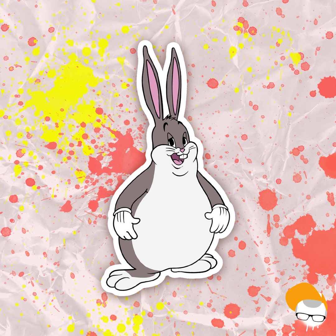 Big Chungus Meme Sticker - Etsy
