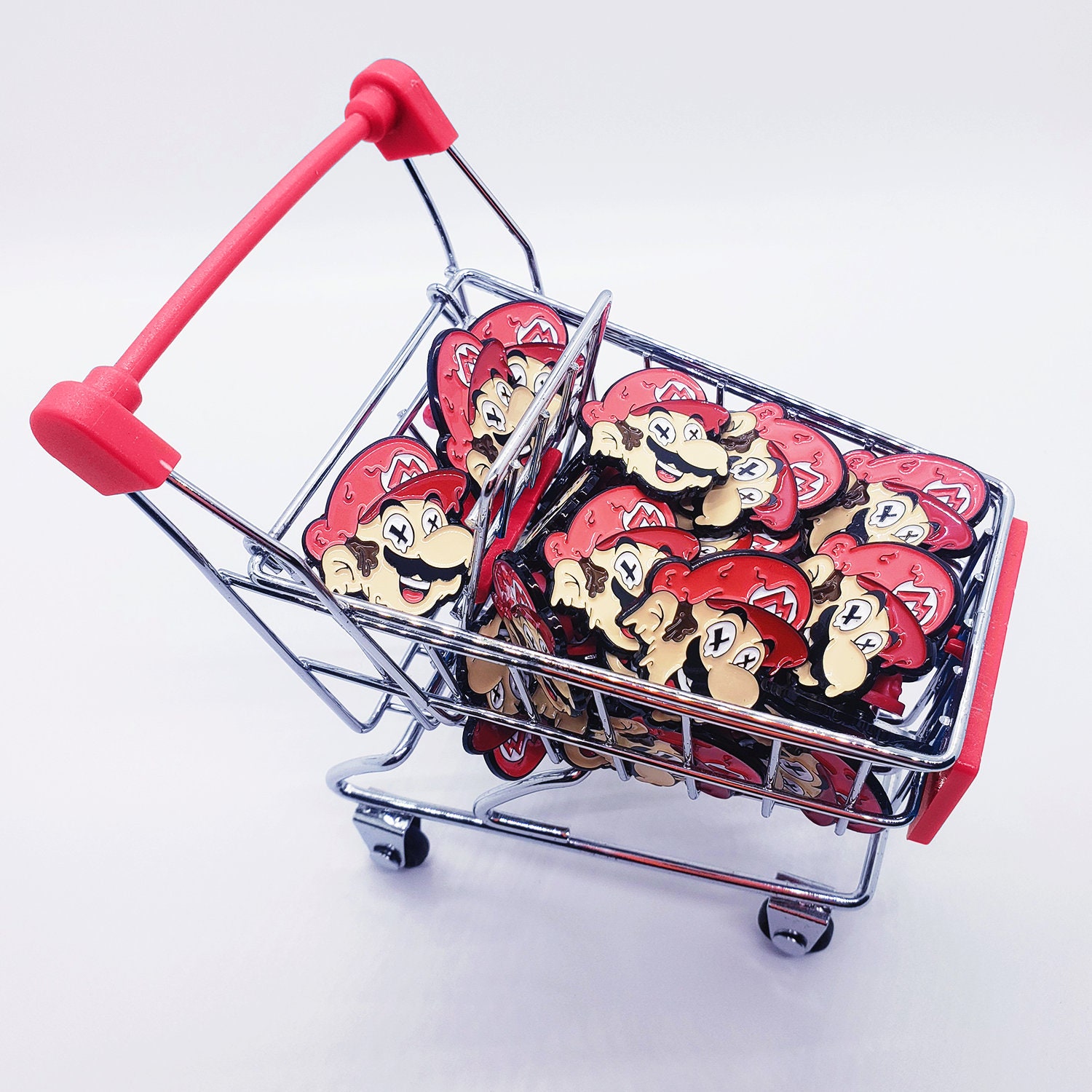 Drippy Mario Enamel Pin - Etsy