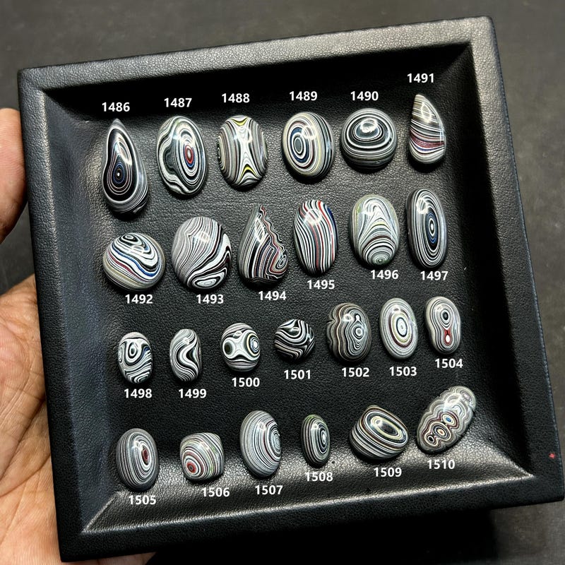 Fordite Jewelry Pendants - Etsy UK